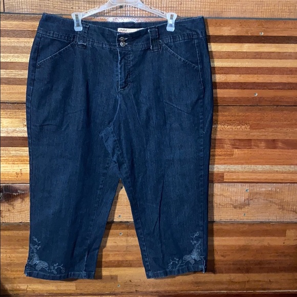 Just My Size | Pants & Jumpsuits | Jms Classic Stretch Capri Denim ...